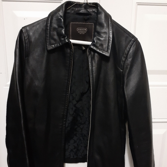 Coach | Jackets & Coats | Coach Leather Jacket | Poshmark